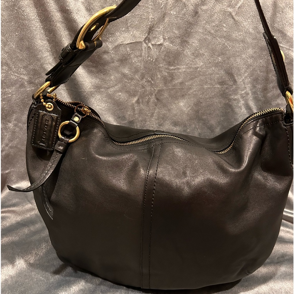 Coach Large Soho Rich Soft Leather Hobo Shoulder Bag … - Gem